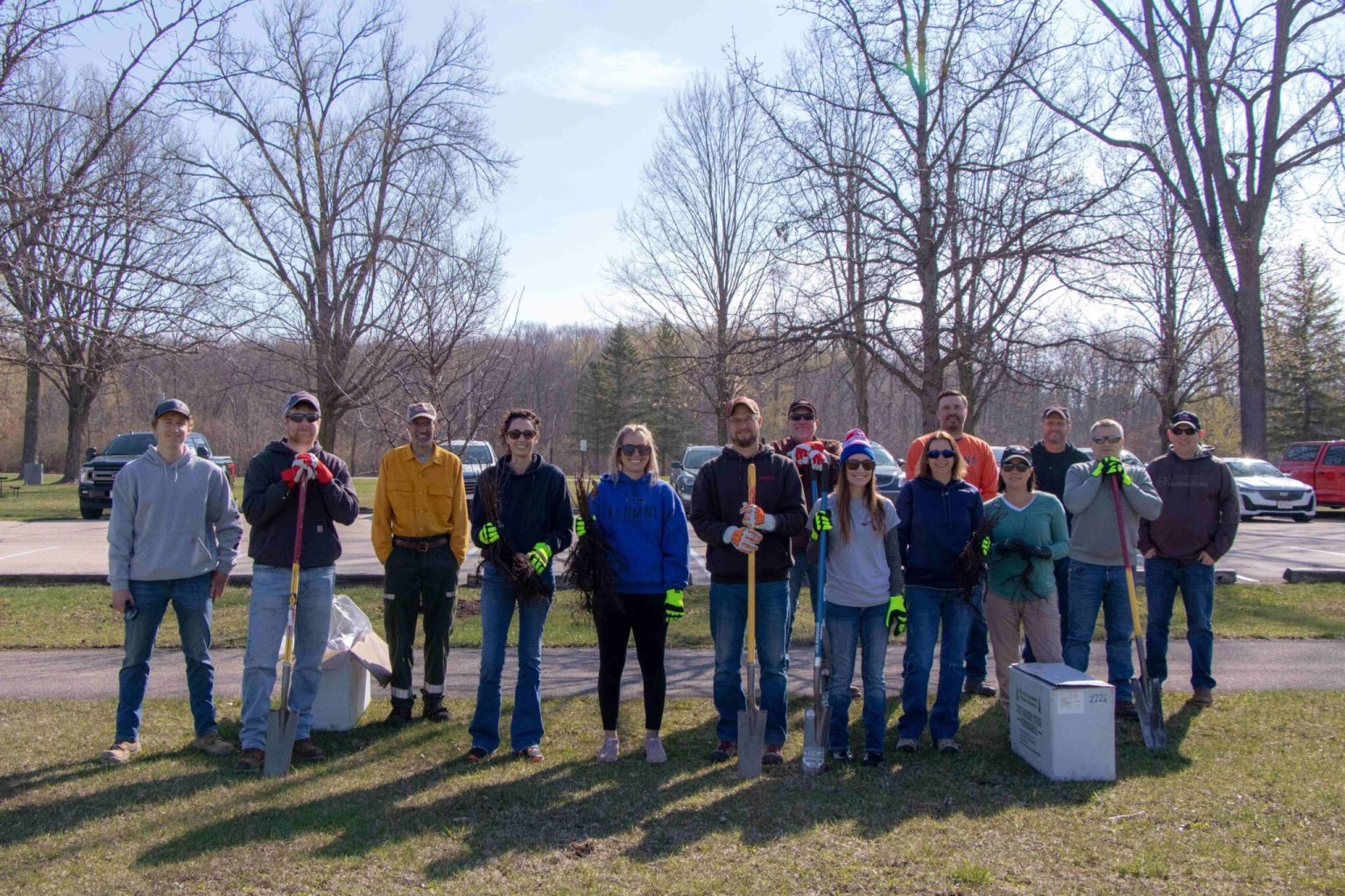 Michels Plants 1,200 Trees - Rock Products Magazine