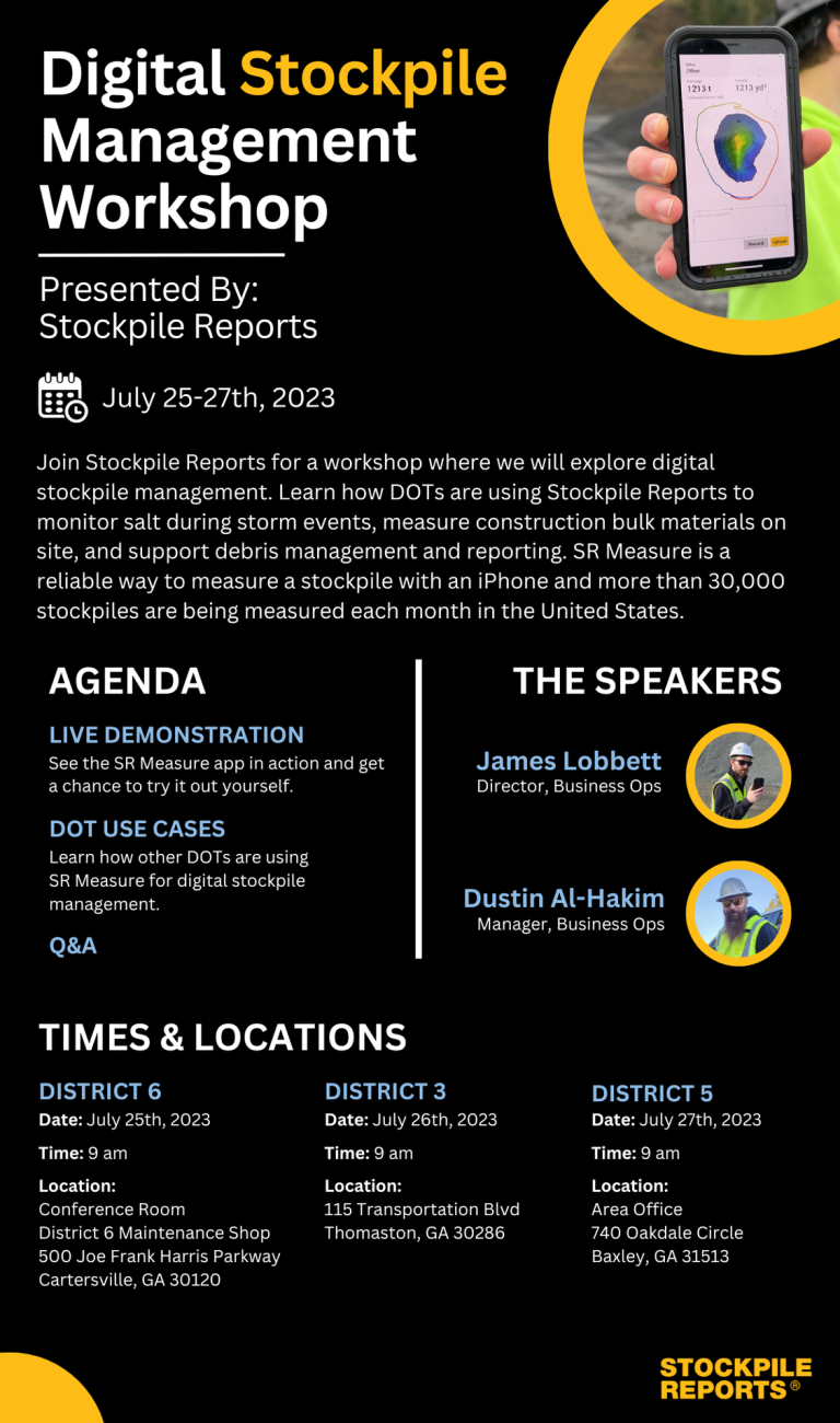 Stockpile Solutions Offers Digital Stockpile Management Workshop - Rock ...