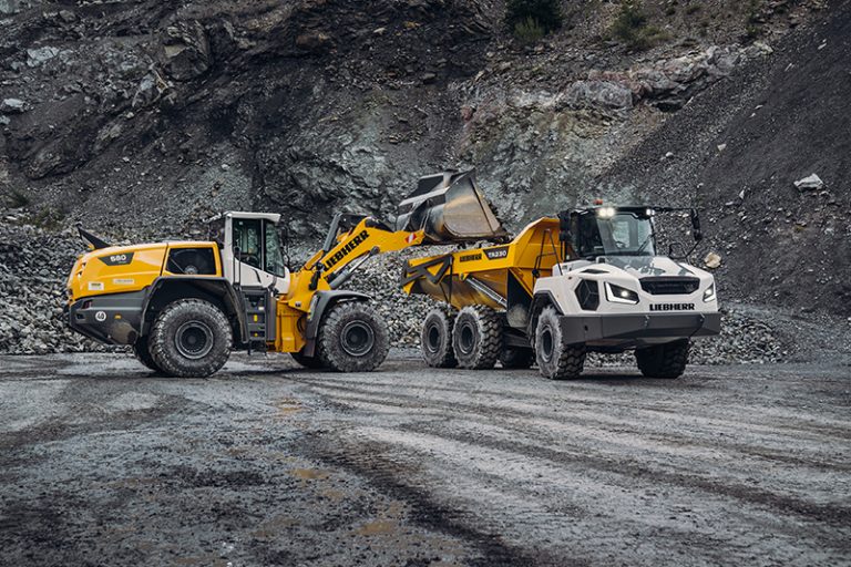 Liebherr Shows Wheel Loader, Articulated Truck, Crawler Excavator at ...