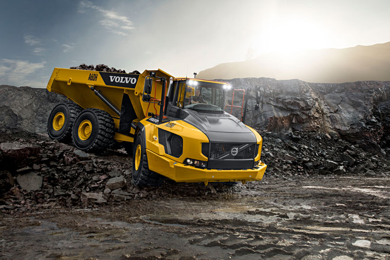 Volvo CE Introduces All-New A50 Articulated Hauler - Rock Products Magazine